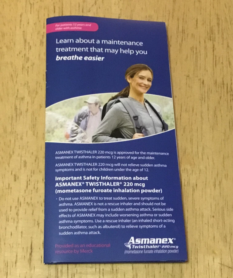Asmanex Twisthaler How To Use