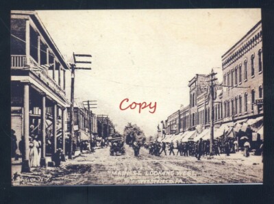 REAL PHOTO WESTFIELD PENNSYLVANIA PA. DOWNTOWN STREET SCENE POSTCARD ...