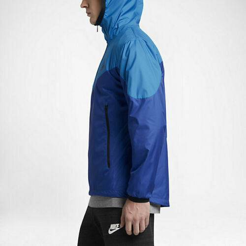 Nike MEN'S Sportswear Packable Windrunner Photo Blue Game Royal SIZE ...