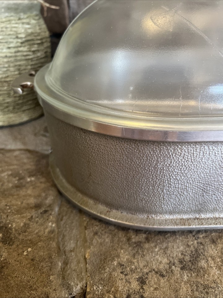 Guardian Service Ware Aluminum Oval Roasters 12x10x4 & Glass Lid ...