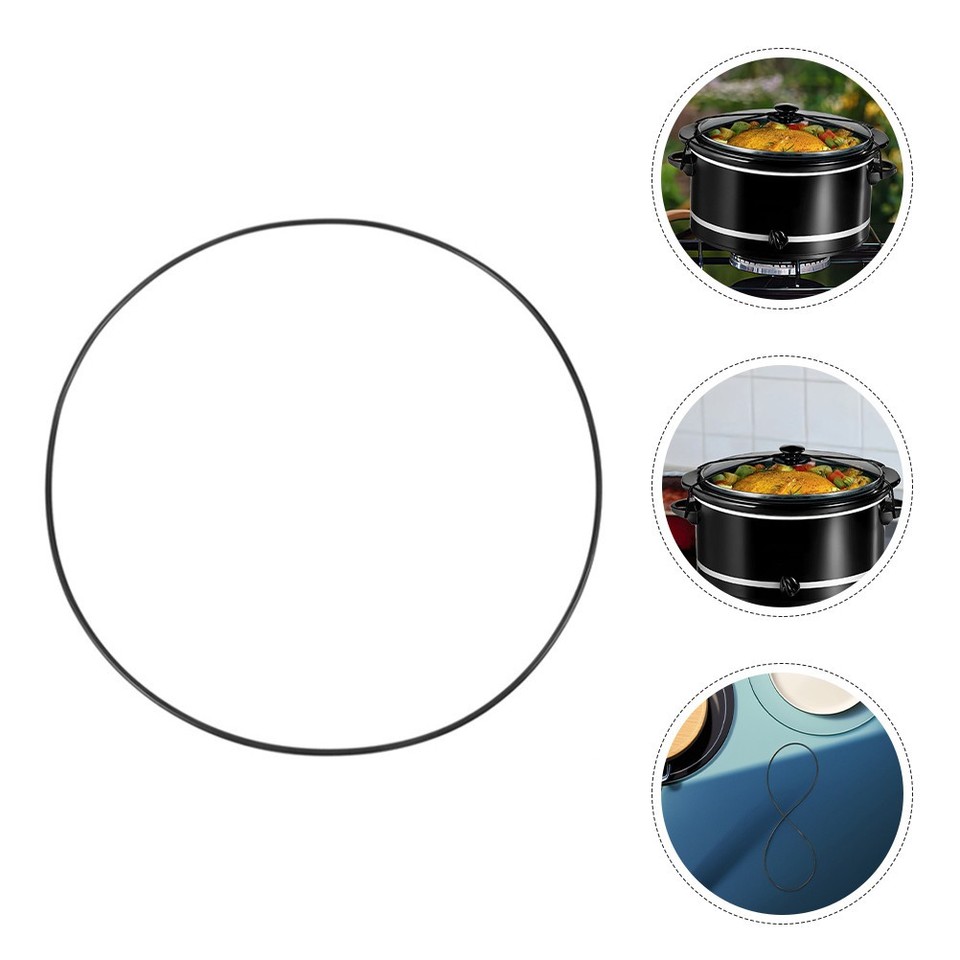 2pcs Pot Covers Lock Belts Pot Lid Securing Strap Elastic Rubber Bands ...