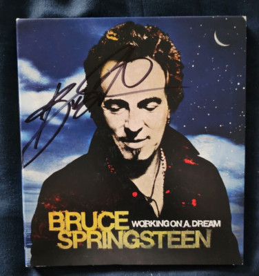 Bruce Springsteen Signed WORKING ON A DREAM CD/DVD PSA/DNA LOA & 2007 ...