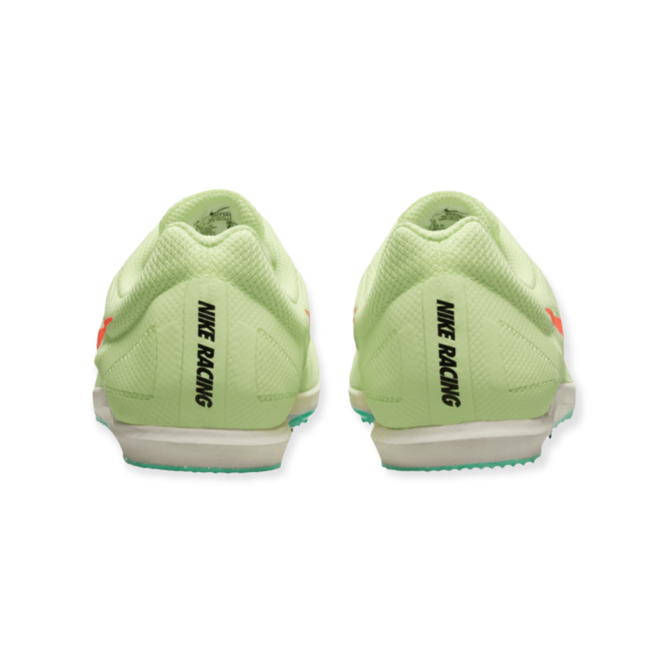Nike Men's Zoom Rival D10 Spike Track & Field Sprint Cleats Volt/Orange ...