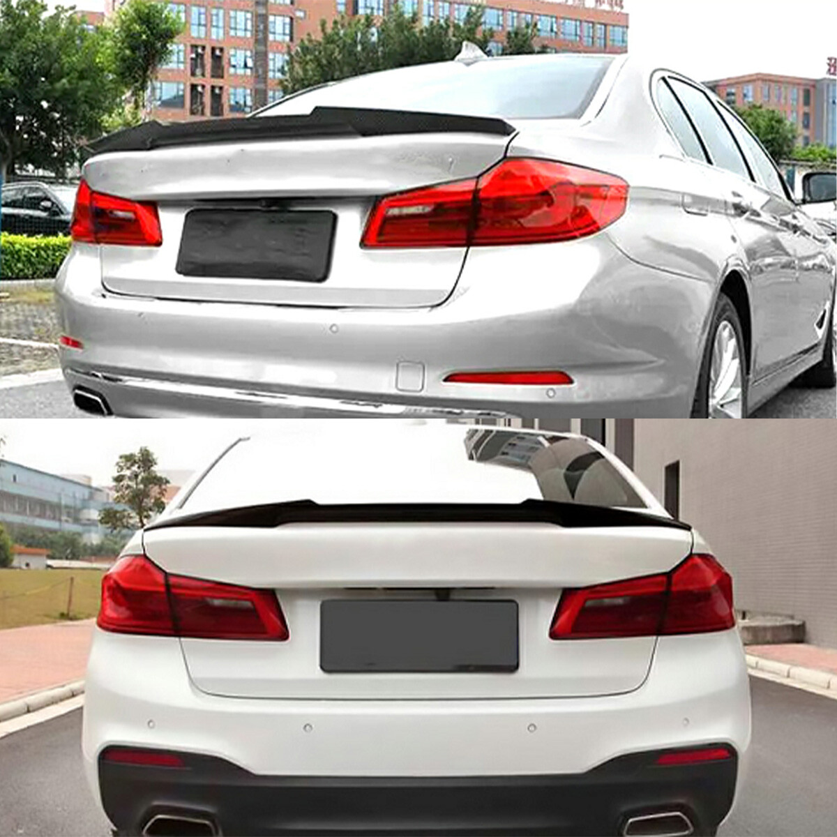 For 2017-23 BMW G30 530i 540i F90 M5 M4 Style Trunk Spoiler Wing Gloss ...