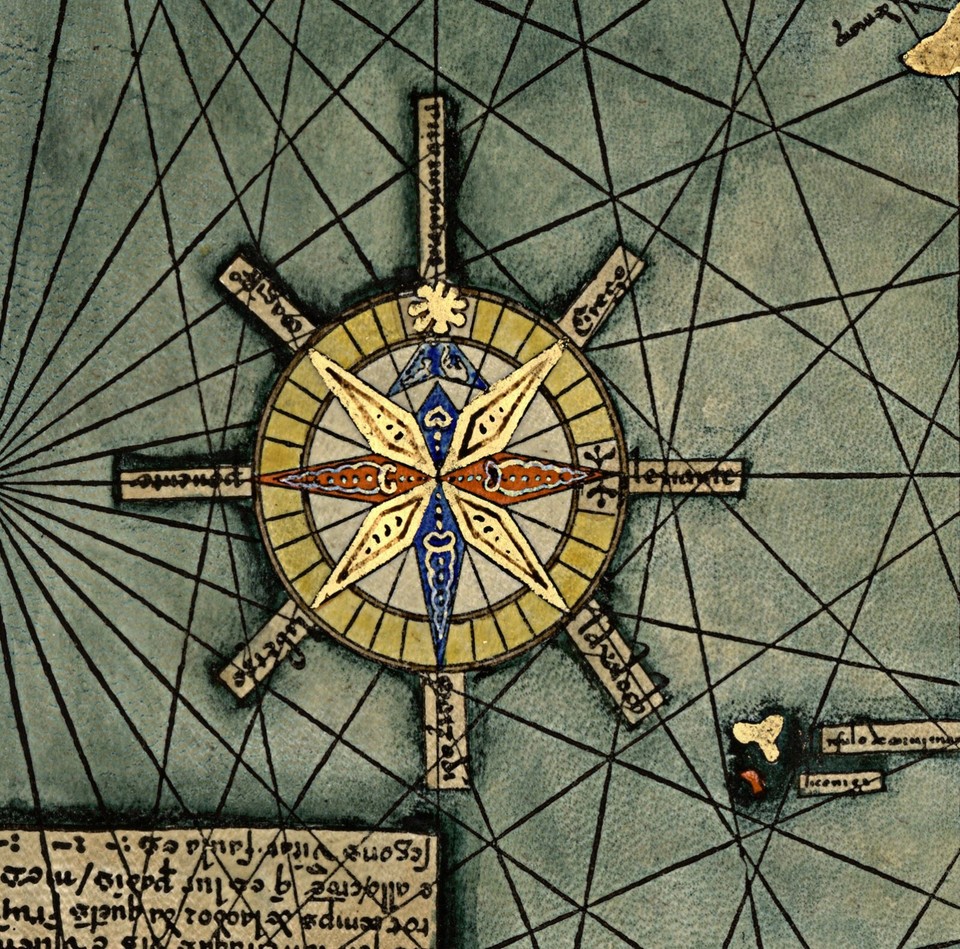 Mapamundi Abraham Cresques Catalan Atlas World Wall Map 1375 Poster ...