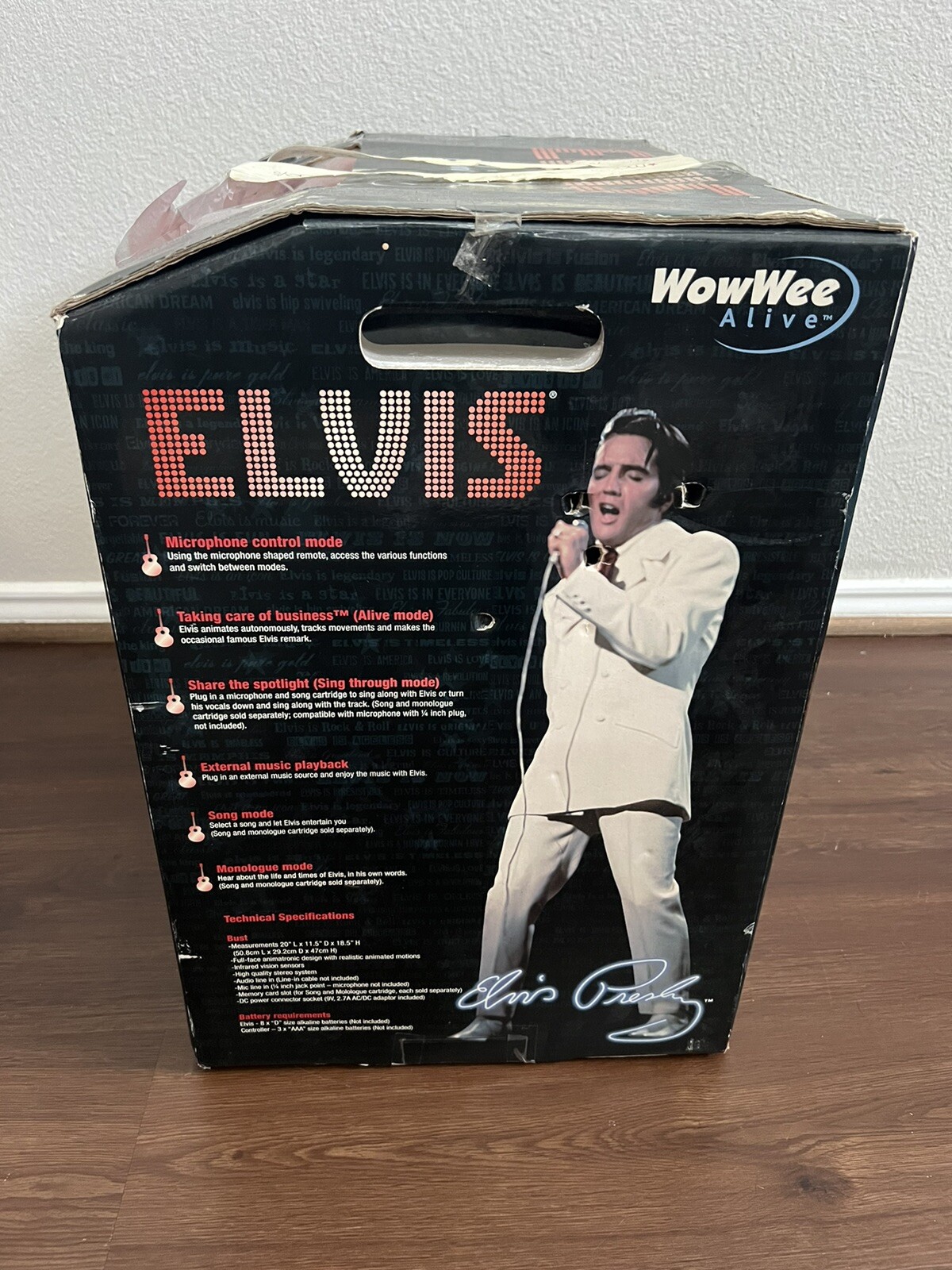 WowWee Elvis Presley 9005 Bust Singing Robot for sale online | eBay