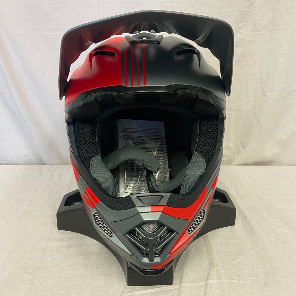 Bell Full-9 Fusion MIPS Full Face Bicycle Helmet Red / Grey XLarge XL *DISPLAY* | eBay