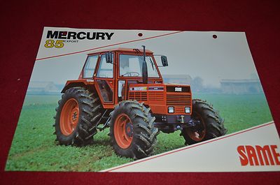 SAME Mercury 85 Export Tractor Dealer's Brochure DCPA2 | eBay