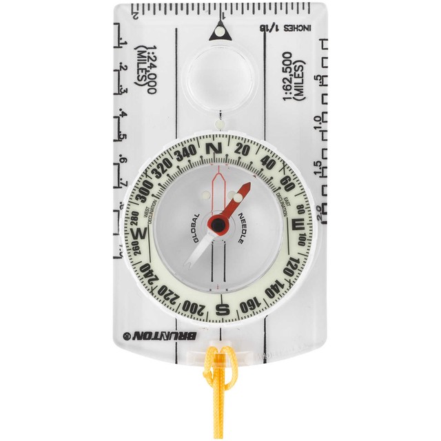 Brunton Truarc 8010 Classic Glow Baseplate Compass for sale online ...
