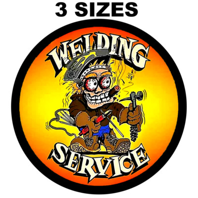 Welder Sticker Sign Decal Vinyl Welders Service Welding | eBay