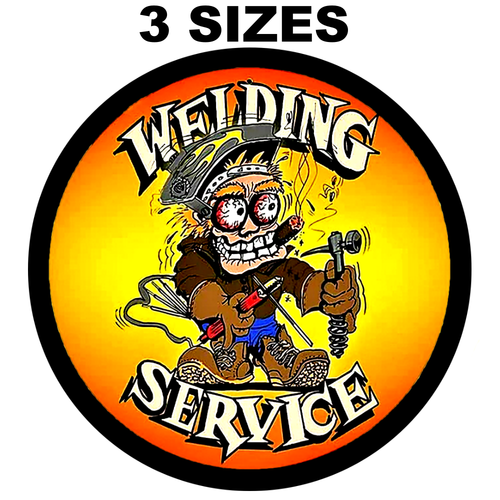 Welder Sticker Sign Decal Vinyl Welders Service Welding | eBay