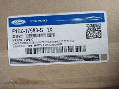 Genuine Ford Mirror Assembly F1EZ-17683-S for 2015-2018 Ford Focus | eBay