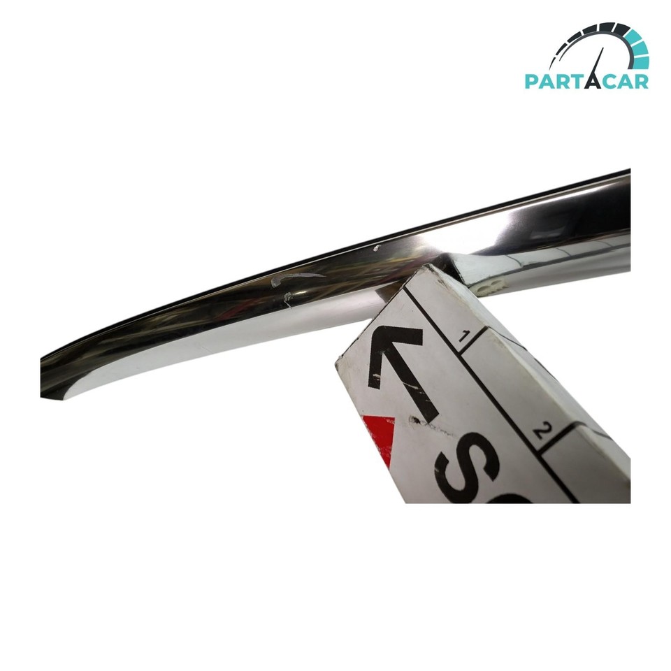 2017-2020 Tesla Model 3 Left Driver Upper Roof Chrome Molding Trim OEM ...