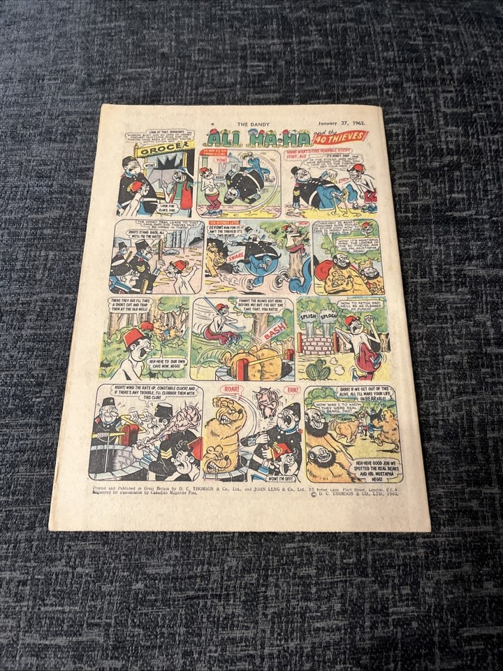 Dandy Comic - No 1053 - 27 January 1962 | eBay UK