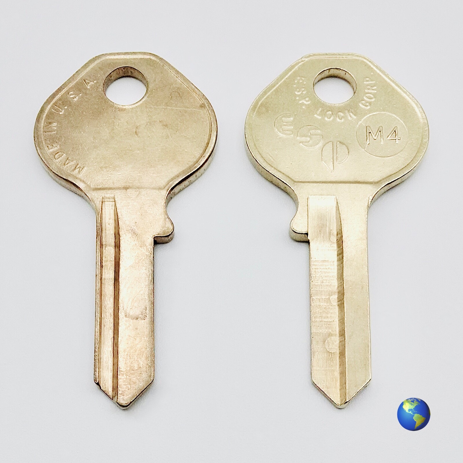 M4 Key Blanks for Various Padlocks by Master Lock (4 Keys) | eBay