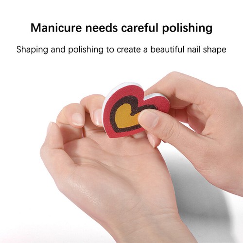 10pcs Mini Nail Files Sanding Grit Buffer File Nails Filer Art Pedicure ...