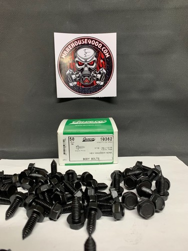 50 Hex Washer Head Body Bolts Auveco 10362 GM Autos and General Purpose ...