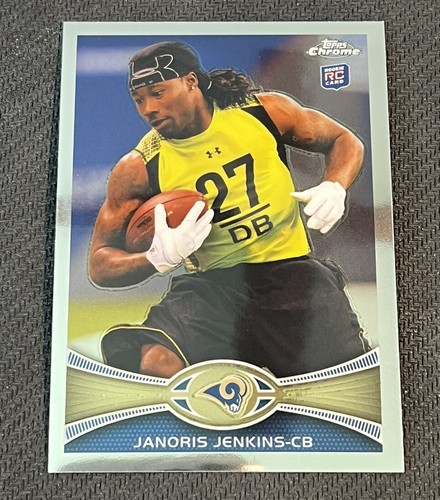 2012 Topps Chrome #128 Janoris Jenkins RC St. Louis Rams | eBay
