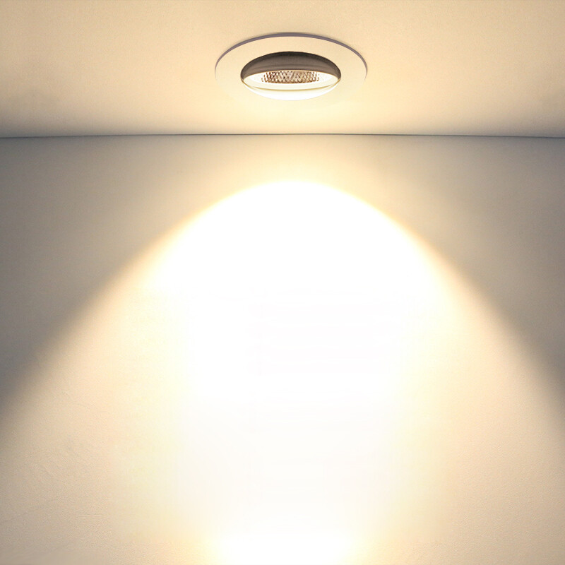 Dimmable/N LED Recessed Ceiling Lamp Adjustable Picture Focus Lights ...