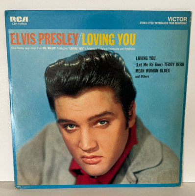 Elvis Presley in Loving You - RCA Victor - LSP-1515(e) - Soundtrack ...