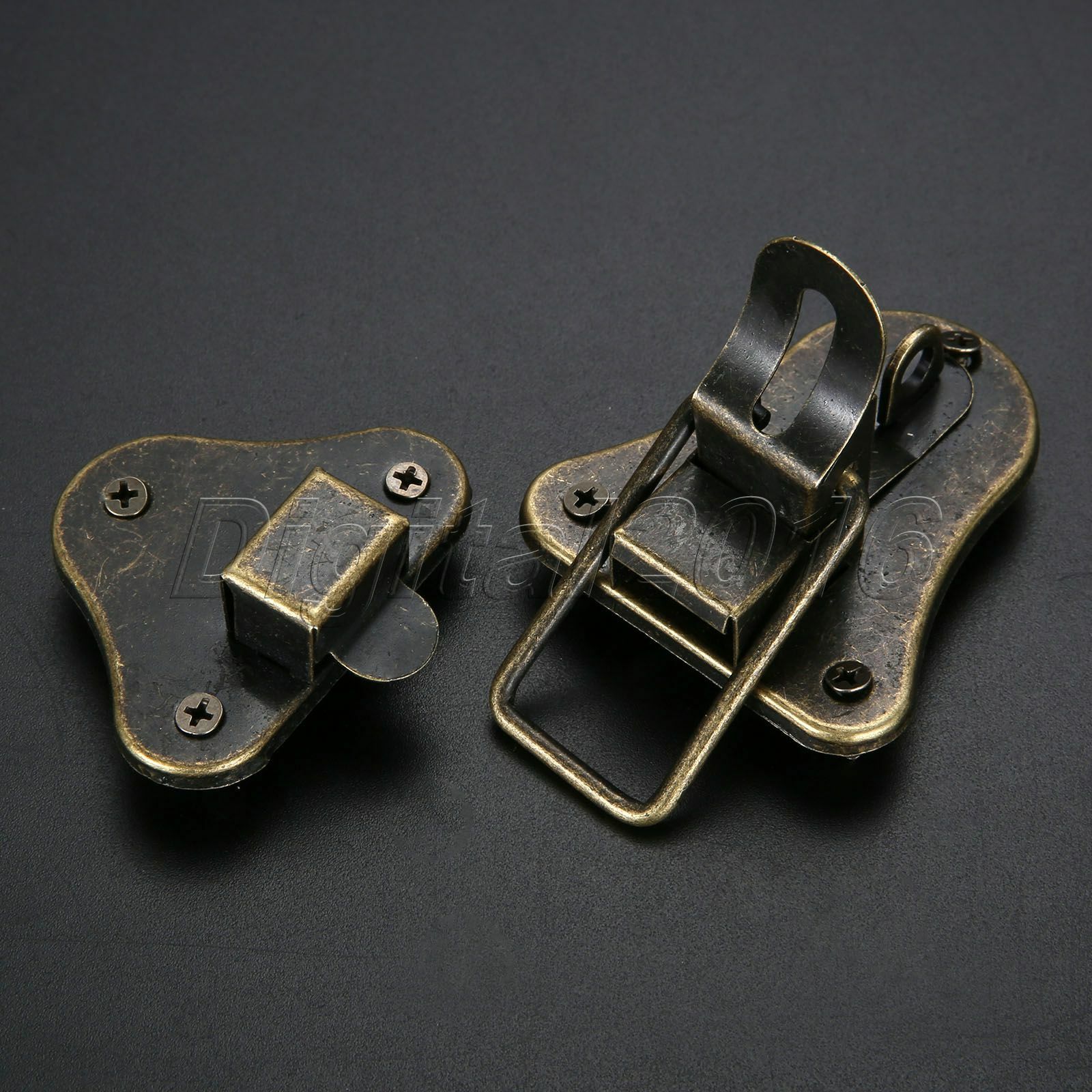 Retro Bronzen Toggle Hasp Latch Suitcase Box Luggage Hardware Buckles ...