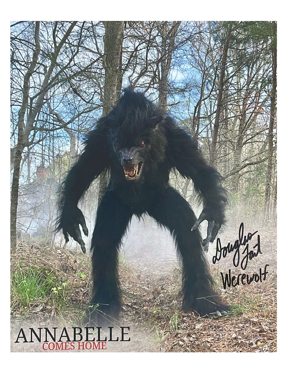 8x10" Annabelle Comes Home Werewolf Print Signed By Douglas Tait + COA ...