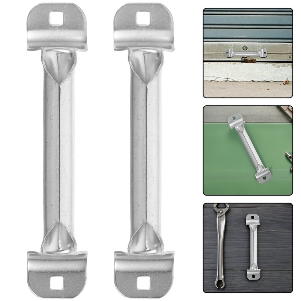 2pcs Garage Door Lift Handle - Heavy Duty Manual Shed Door Pull Grip ...