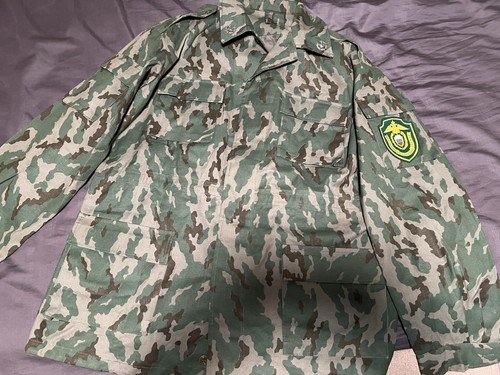 Rare Bright VSR-93 Russian Border Guards Military Uniform Size 54-6 | eBay