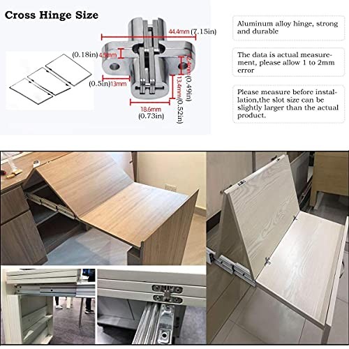 Full Extension Table Slide 50 Inch with Silent Wheels Aluminum ...