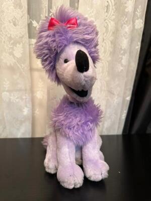 Cleo the Purple Poodle Plush Toy - From the Beloved Clifford Series | eBay
