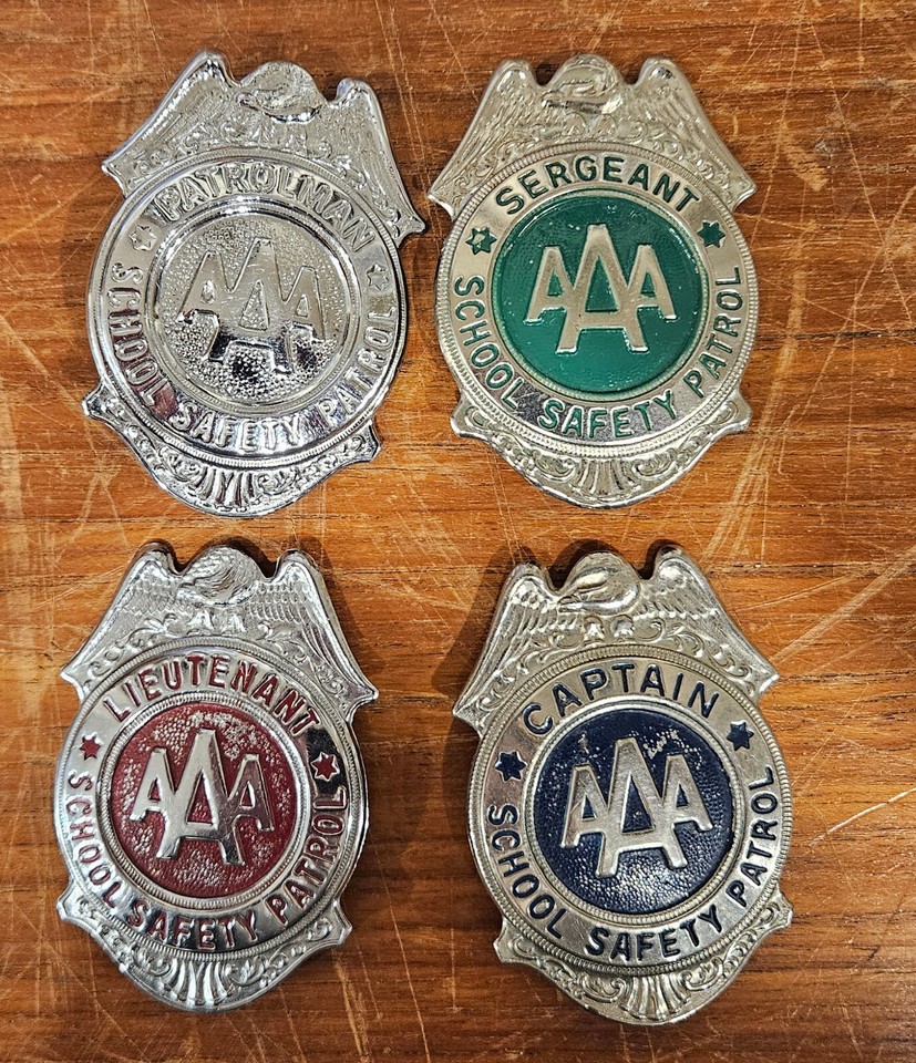 AAA SCHOOL SAFETY PATROL BADGES | eBay