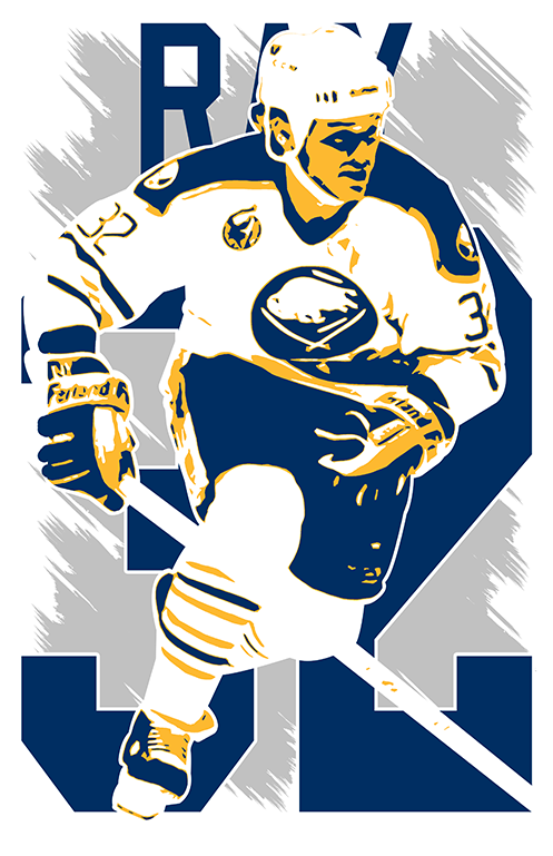 ROB RAY art print/poster BUFFALO SABRES FREE S&H! JERSEY B2G2 | eBay