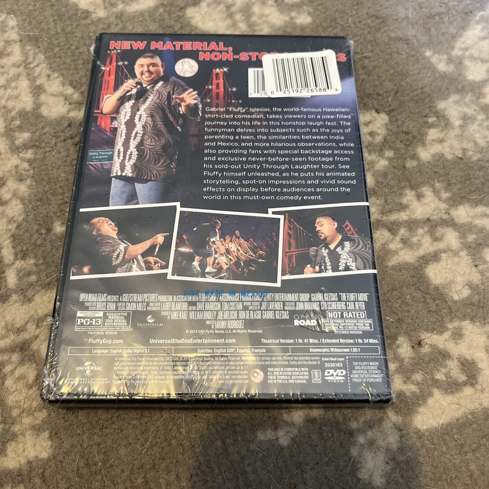 The Fluffy Movie (DVD, 2014) New Sealed Extended Edition Gabriel ...
