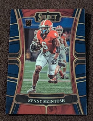 2023 Panini Select Draft Picks KENNY McINTOSH RC #24 Georgia Bulldogs ...