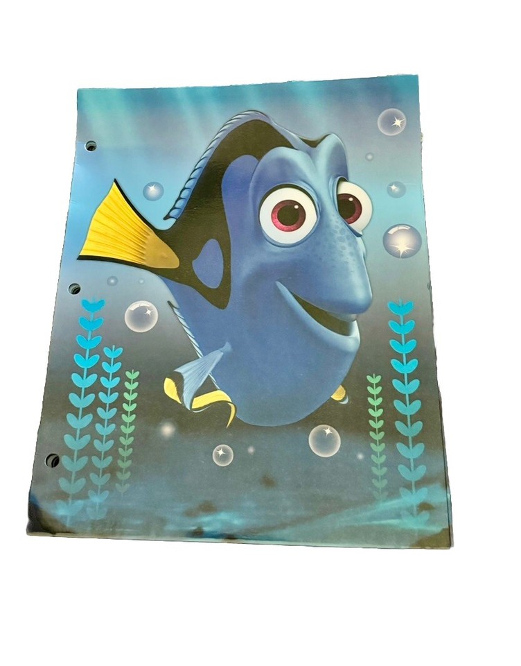 Disney Pixar Finding Dory Back To 2 Pocket Portfolio Folder Set Of 2 ...