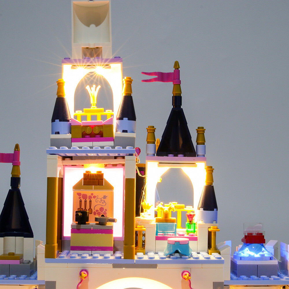 LED Light Kit For Cinderella's Dream Castle LEGOs 41154 Lighting Set | eBay