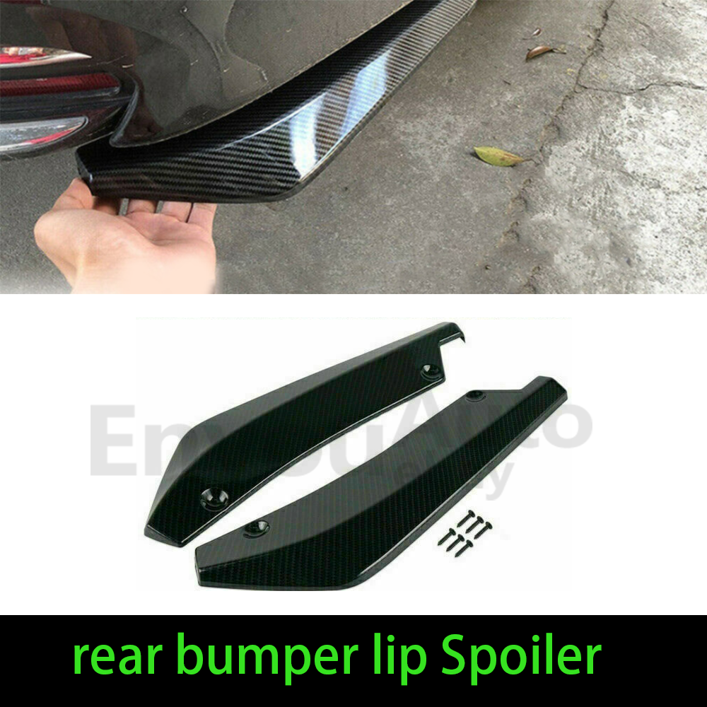 Car Lower Body Bumper Universal Back Lip Rear Spoiler Modification ...