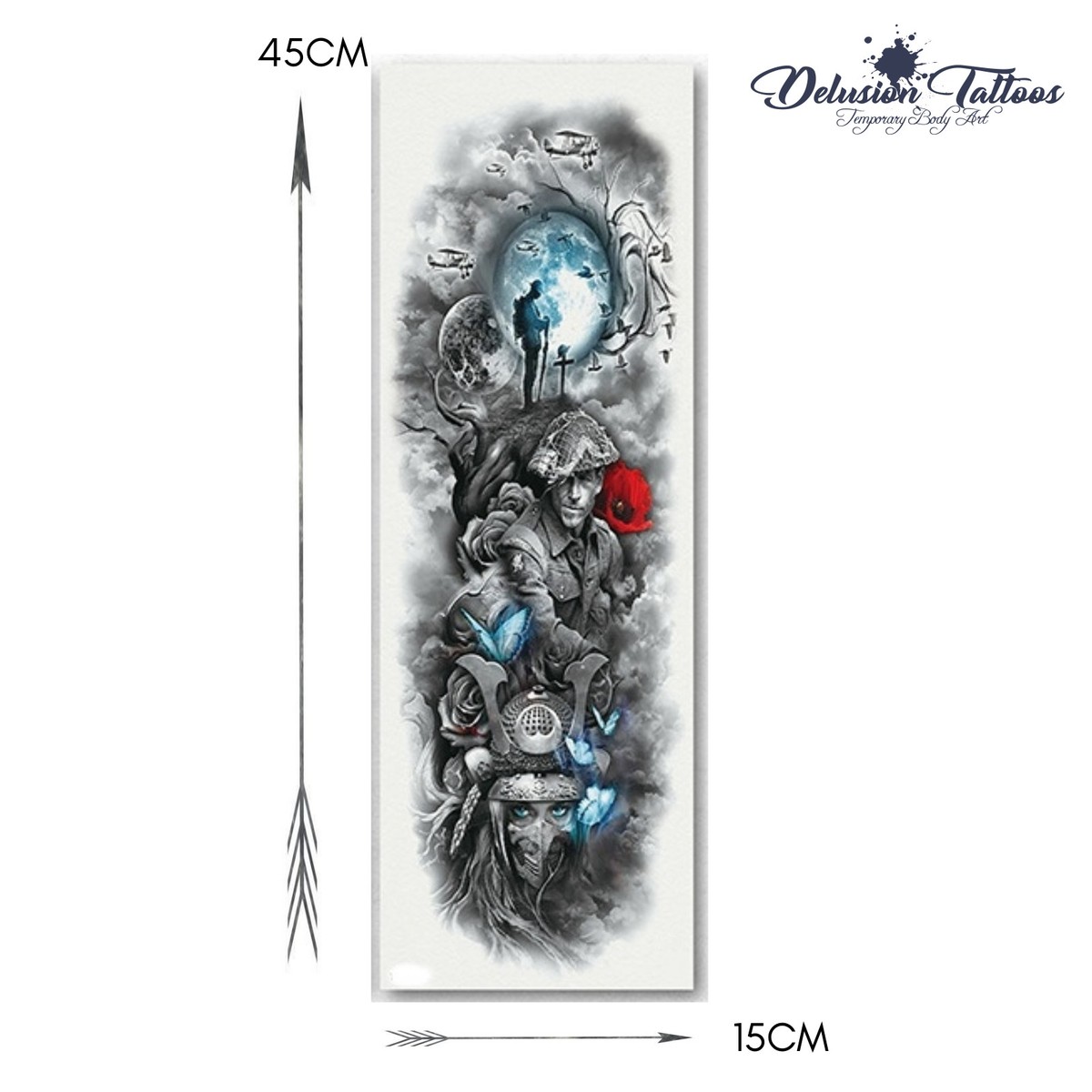 Tree Tattoo Sleeve Women