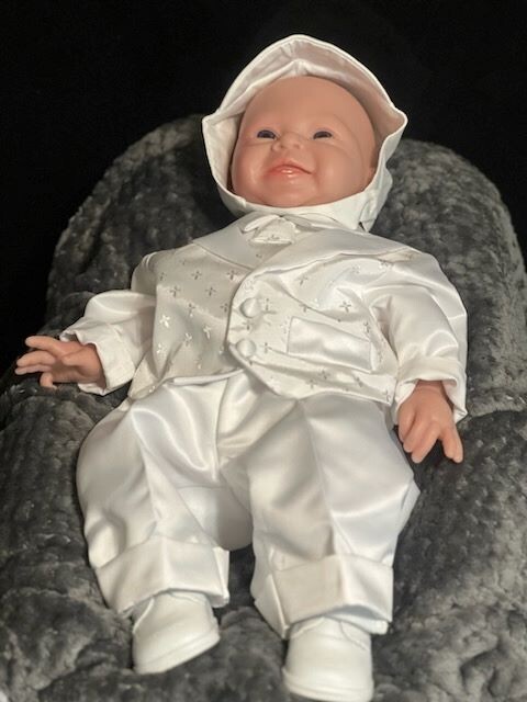 BIG BOY!! Lots more Love!! 8+lb "Cody" full platinum silicone baby doll ...