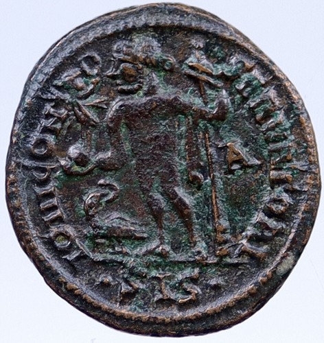 LICINIUS I Authentic Ancient Roman Coin w JUPITER ZEUS Global VICTORY ...