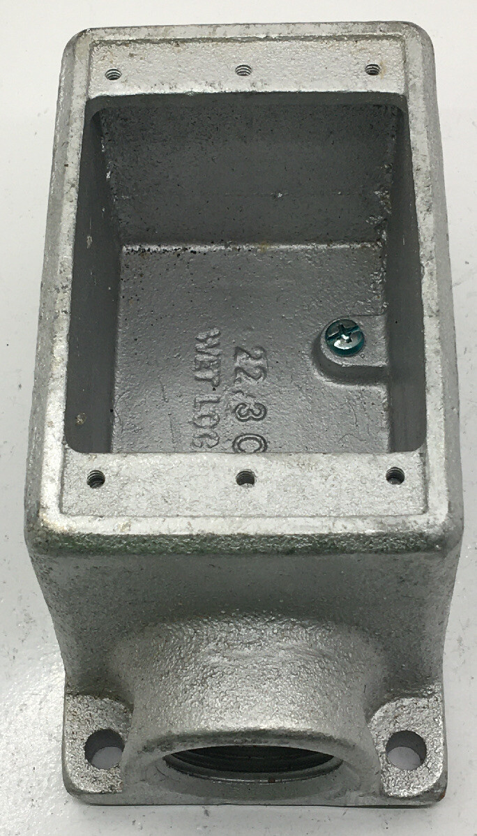 FD3-TB THOMAS & BETTS 1-INCH DEAD END DEEP 1-GANG CAST DEVICE BOX | eBay