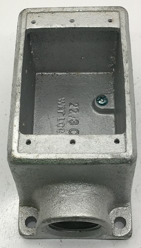 FD3-TB THOMAS & BETTS 1-INCH DEAD END DEEP 1-GANG CAST DEVICE BOX | eBay
