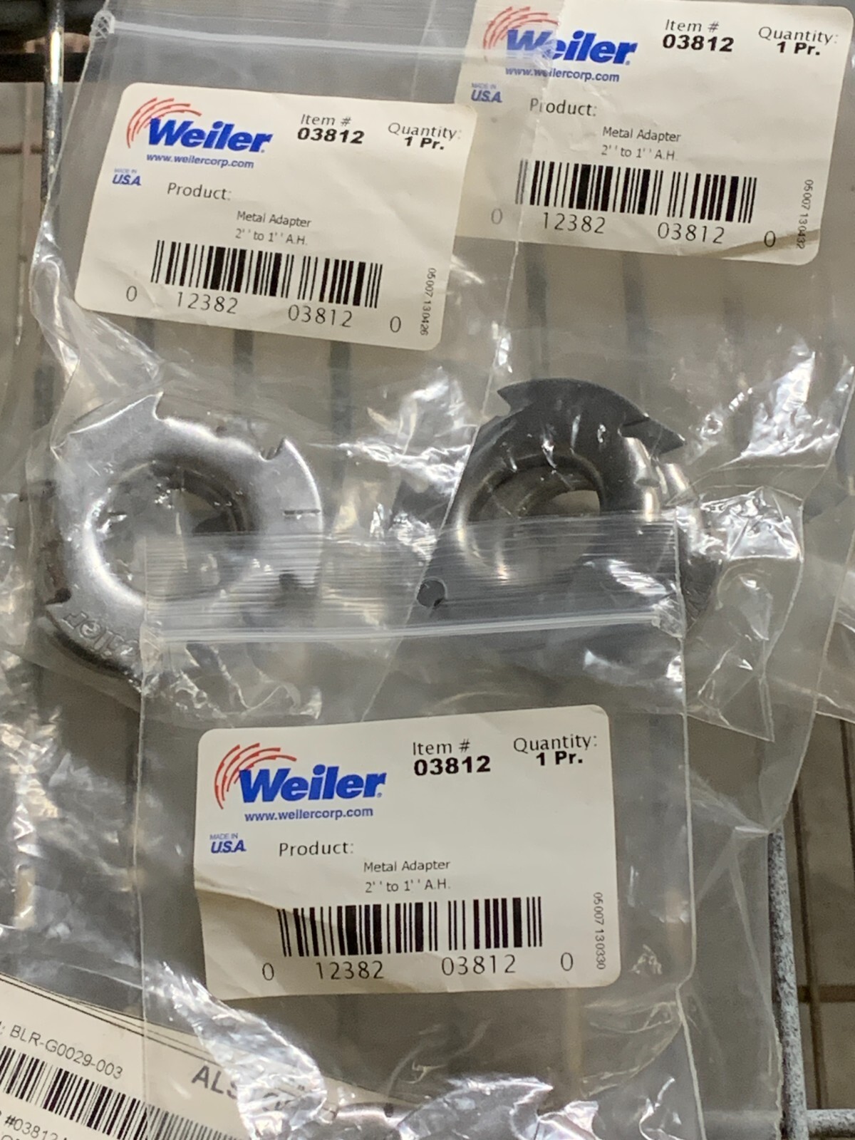 Weiler Metal Adapters 03812, 03811, 03810 - Lot of 9 Total | eBay