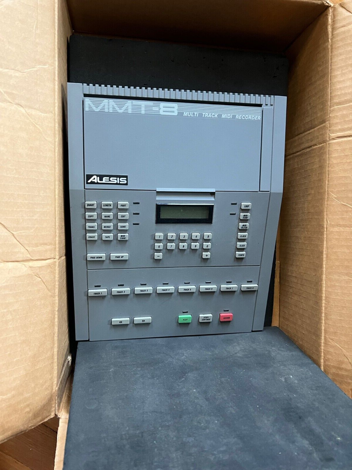 Alesis MMT-8 Multi Track 8 Channel Midi Recorder Sequencer +Manual,2x ...