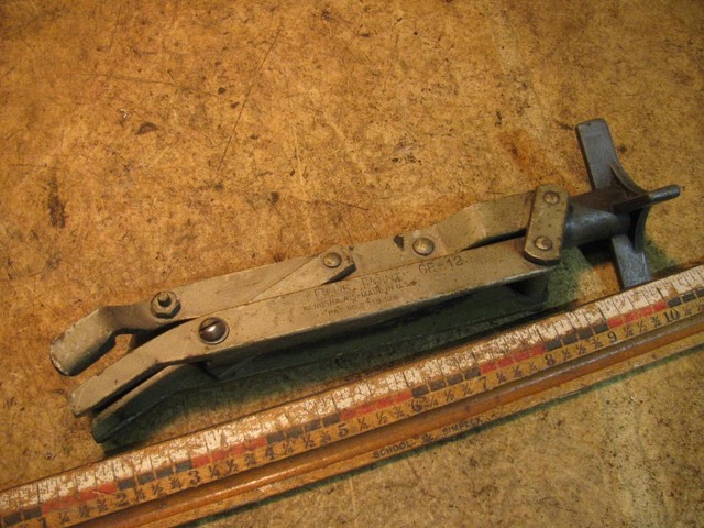 Blue Point Vintage Valve Spring Compressor Lifter Tool CF12 Screw Type ...