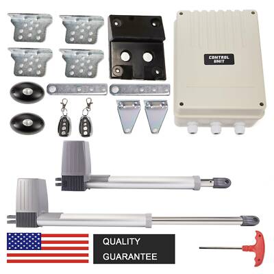110V/60Hz Automatic Heavy Duty Arm Dual Swing Gate Opener, Gates Up to ...