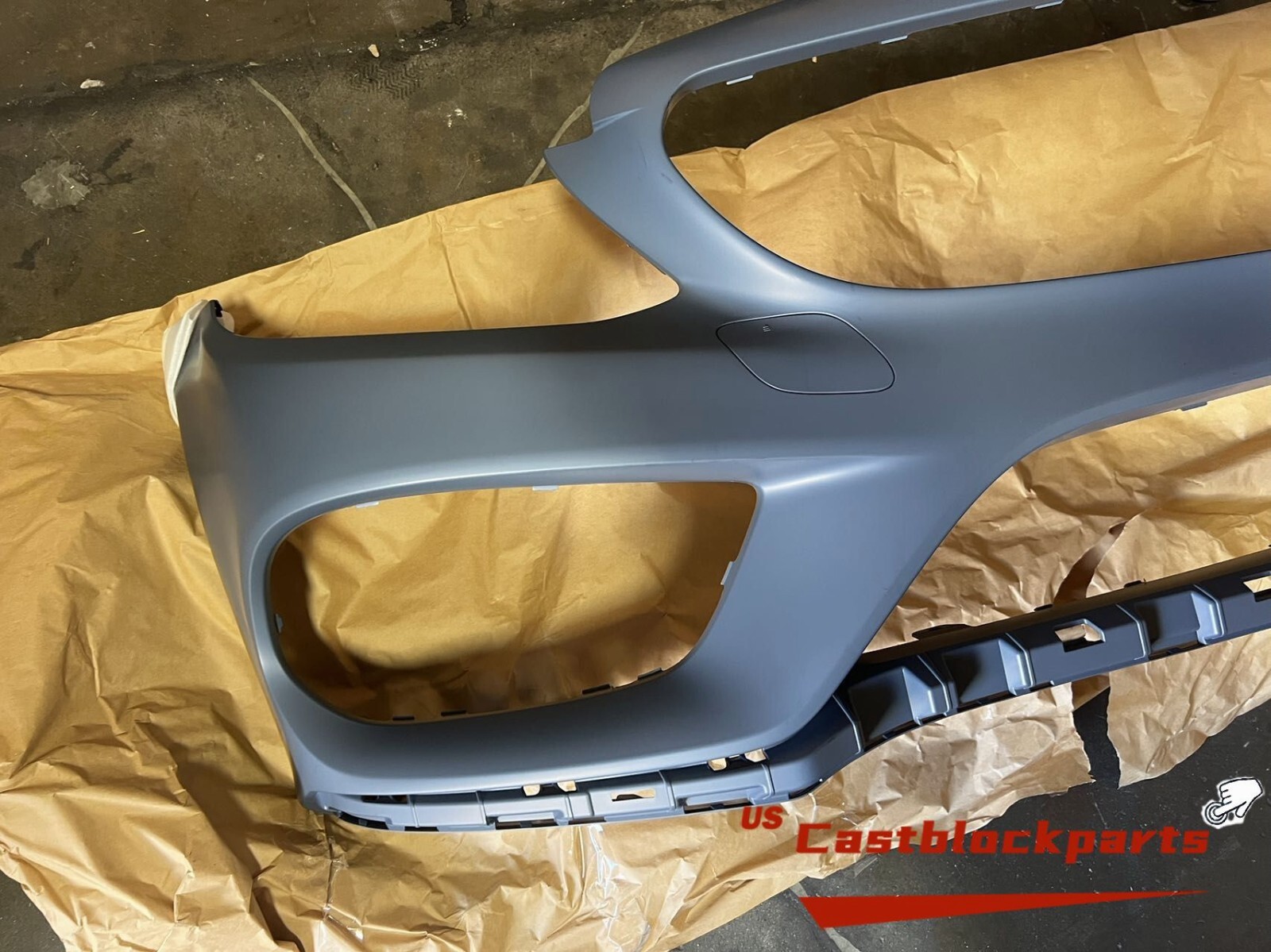 New For 2015-2019 Mercedes Benz C-Class T-model W205 AMG Front Bumper ...