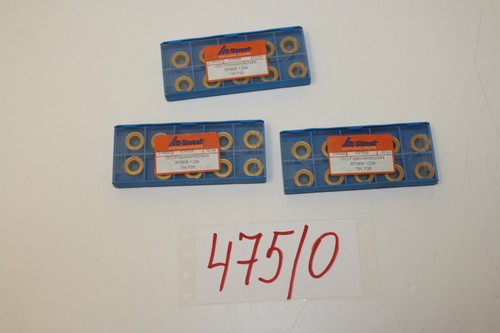 Garant RPMM 1204 ISO-Wendeplatten TiN P35 Fräswendeplatten 10 Stk Set ...