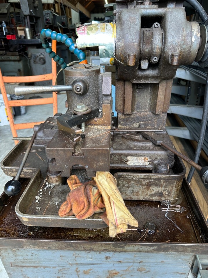 Barker Milling Machine Small Horizontal Mill Precision | eBay