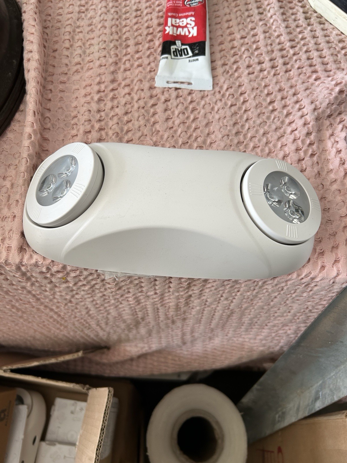 Lithonia Lighting Quantum LED emergency light head, model ELMRE | eBay